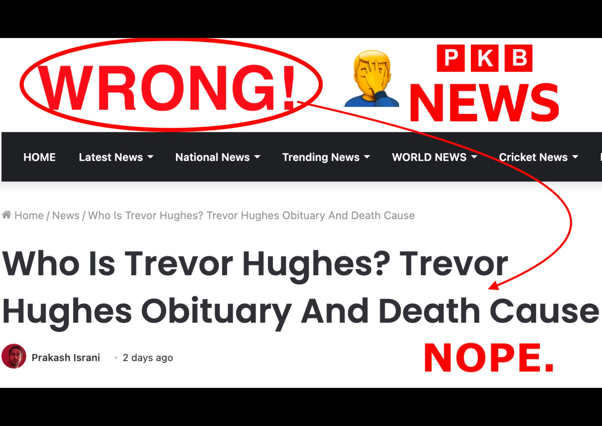 Inside the News: ‘I’m Not Dead’ Says Colorado Journalist Trevor Hughes ...